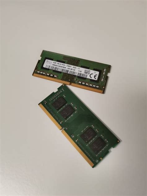 2×4 Gb Rama Za Maticne Plosce Ddr4 Od Hp Laptopa