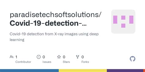 GitHub Paradisetechsoftsolutions Covid Detection From X Ray Images Using Deep Learning