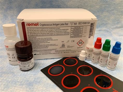 Thermo Scientific Cryptococcus Antigen Test Kit Latex Test 50pk