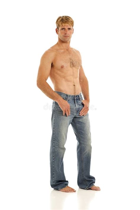 Mit Nacktem Oberkörper Junger Mann Stockfoto Bild von standplatz attraktiv