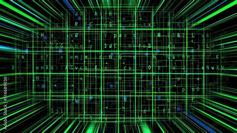 Code Data With Light Rays Concept Stock Illustration Adobe Stock