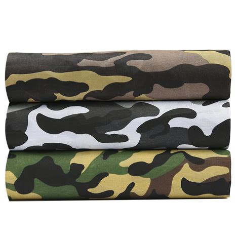 Camouflage Print Fabric Woven Army Design Military Theme Neotrims