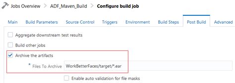 Configuring And Building An Adf Application Using Maven In Oracle Developer Cloud Service Classic