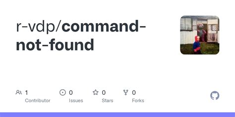 GitHub R Vdp Command Not Found