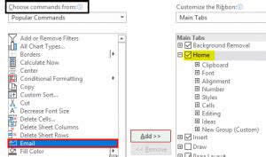 Ribbon In Excel How To Customize Use Excel Ribbon