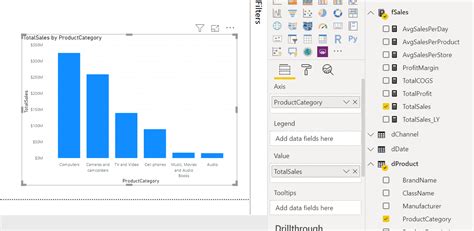 Power Bi ตอนที่ 04 สร้าง Report แรก ใน Power Bi Thep Excel