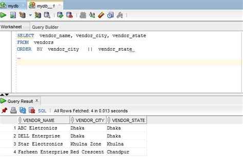 Create Tables And Use Select Query Using Sql Developer Fahmidasclassroom