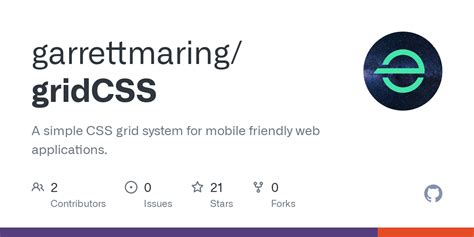 GitHub Garrettmaring GridCSS A Simple CSS Grid System For Mobile Friendly Web Applications