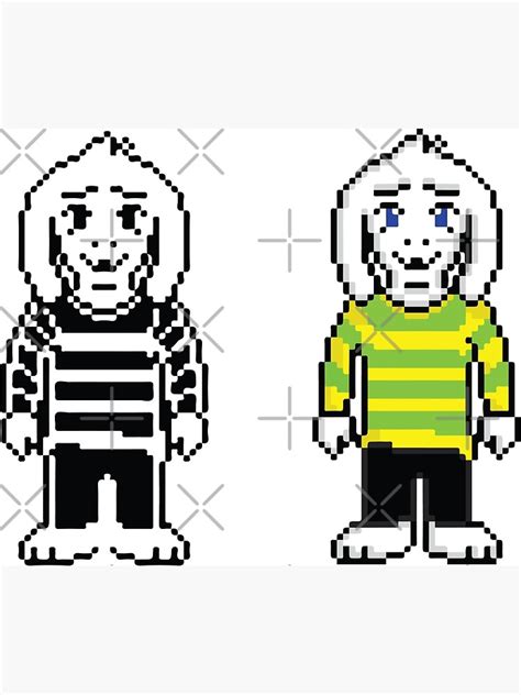 Asriel Undertale Poster For Sale By Spamton Funny Redbubble