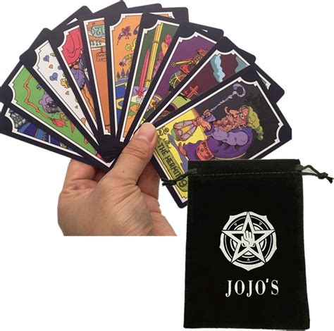 Jp ジョジョの奇妙な冒険 タロットカード 53枚 タロット牌 運命占いタロットカード 初心者向け 未来占いゲーム