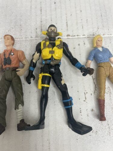 Vintage Jurassic Park Iii 3 Paul Kirby And Military Diver And Amanda