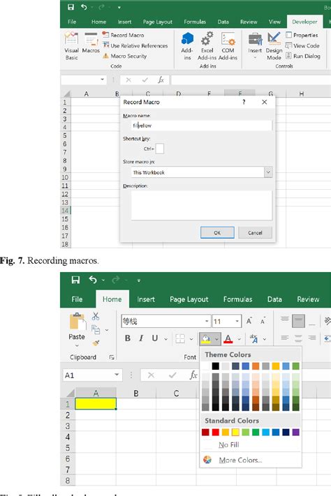 Figure 7 From Macros In Excel Semantic Scholar