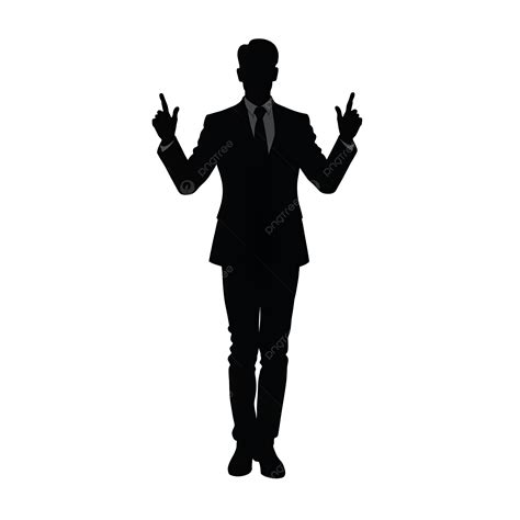 Businessman Silhouette Vector Free Download