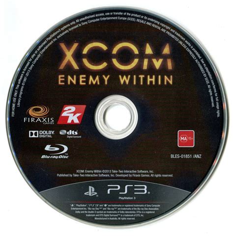 XCOM Enemy Within Cover Or Packaging Material MobyGames
