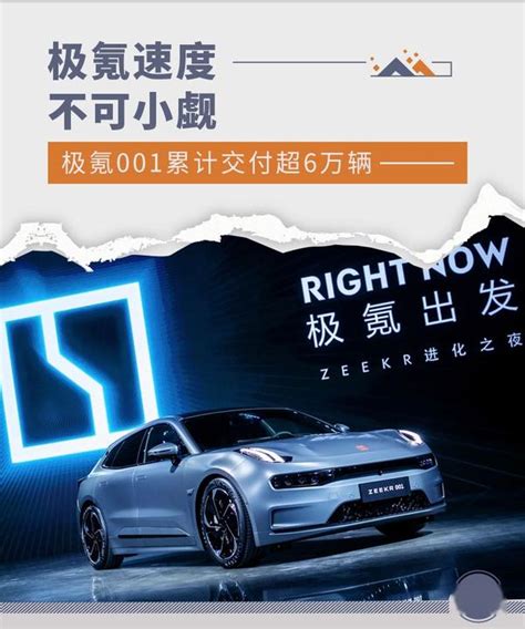 极氪速度不可小觑 极氪001累计交付超6万辆 知乎