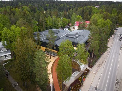 Ogre Central Library And Marriage Registry Pbr Architects Bureau