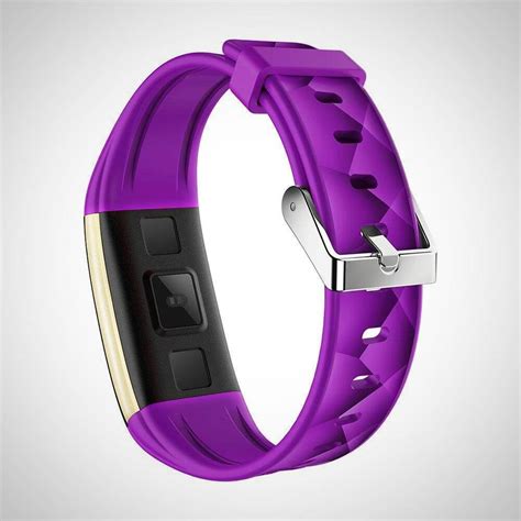 Blood Pressure Heart Rate Oxygen Monitor Fitness Smart Watch Band