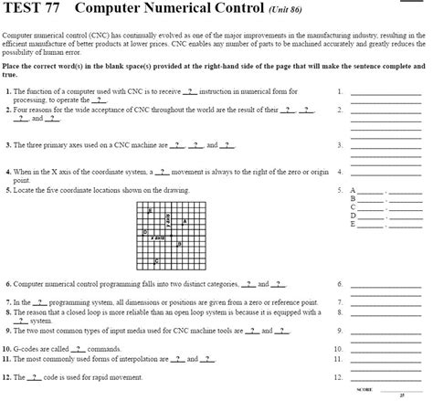 Solved Computer Numerical Control Cnc Has Continually
