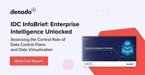 Read This Idc Infobrief To Learn How Data Virtualization Powers The Data… Denodo