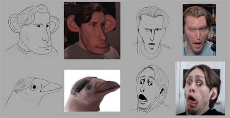 Welcome To Season 2 Of The Yearly Jerma Face Edits Redrawn A New Batch Of Fucked Up Faces For