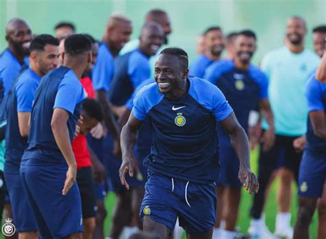 Arabie Saoudite Premier Entraînement De Sadio Mané Avec Al Nassr
