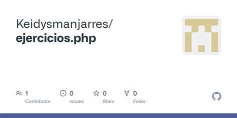 Github Keidysmanjarres Ejercicios Php
