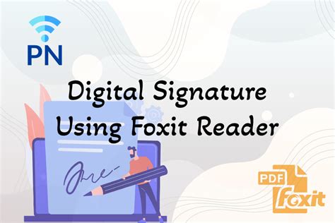 Cara Memasang Digital Signature Pada Dokumen Pdf Menggunakan Foxit Reader Pintar Network
