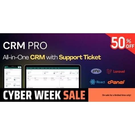 Crm Pro All In One Crm In Laravel For Cpanel Nqe