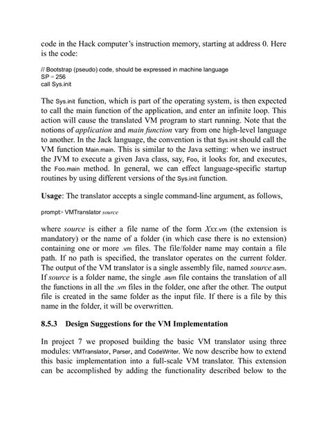 The Elements Of Computing Systems Building A Modern Computer From First Principles Willington