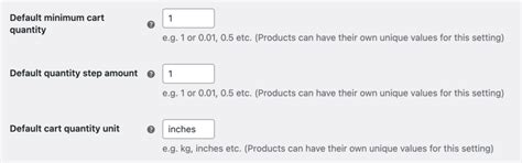 Decimal Quantities Documentation Woocommerce