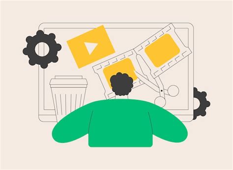 Premium Vector Video Design Abstract Concept Vector Illustration Video Editing Software Premium Vector Video Design Abstract Concept Vector Illustration Video Editing Software