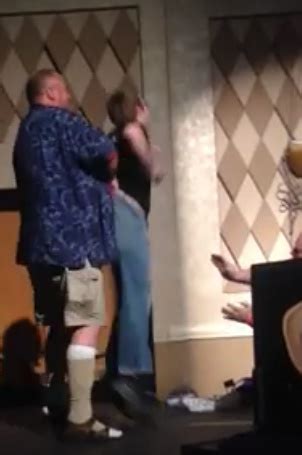 DEFCON Conference 22 Hacker Jeopardy Wedgie Punishment ThisVid Com