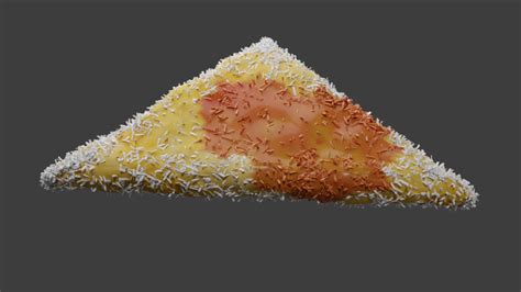 Modeling How To Make An Object With Particles On It Looks Partially