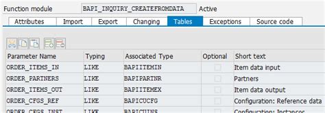 Sales Inquiry Using Bapi Excel Vbs And Hands On Vbs Sap Community