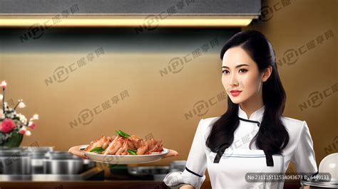 AI创作图餐饮行业背景nipic 昵图网