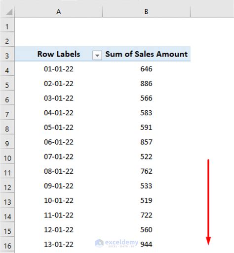 Excel Pivot Table Group By Week 3 Suitable Examples Exceldemy