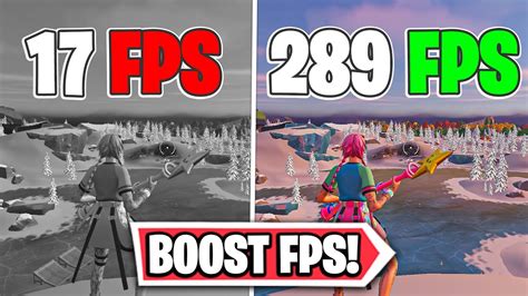 How To Boost FPS Fix FPS Drops In Fortnite Chapter 4 BEST SETTINGS YouTube