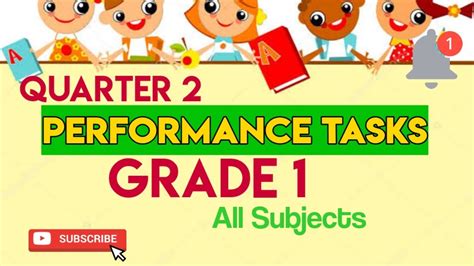 Grade 1 Quarter 2 Performance Tasks All Subjects Youtube