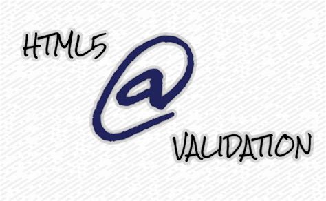 Html5 Email Validation Developers Journal