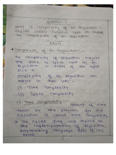 Data Structure Assignment Unit 1 Pdf