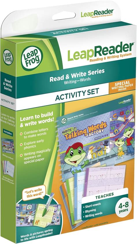 Leapfrog Leapreader Writing Workbook Talking Words Factory Bigamart