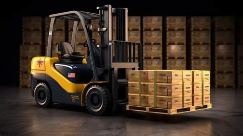 수출 나무 상자 3d 렌더링을 운반하는 미국산 지게차 화물 물류 센터 짚자리 배경 일러스트 및 사진 무료 다운로드 Pngtree