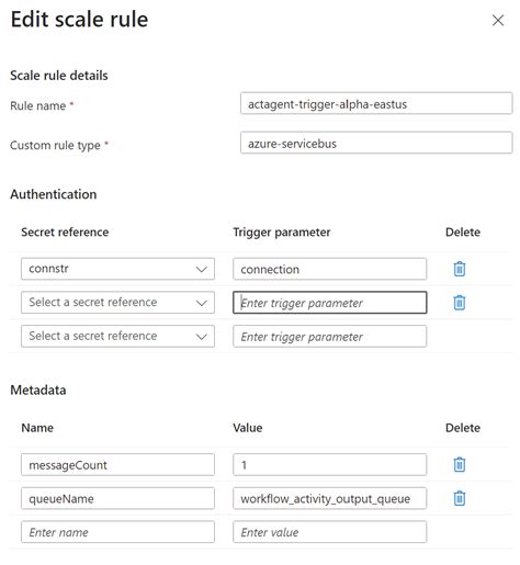 Azure How To Configure Container App Job To Use Accurate Keda Stack Overflow
