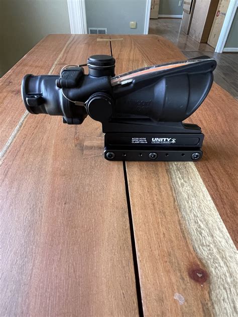 SOLD Trijicon Acog X Unity FAST Mount Sniper S Hide Forum