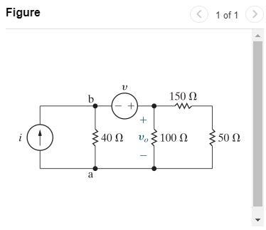 Of Use The Node Voltage Method To Find Vo Use Chegg Com