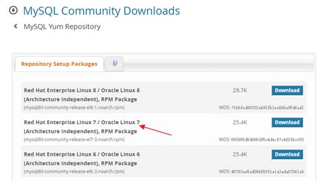Linux Centos x中使用yum在线安装MySql x 码农小匠 博客园