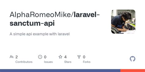 GitHub AlphaRomeoMike Laravel Sanctum Api A Simple Api Example With