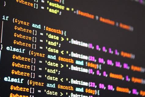 Php Code Programming Free Photo On Pixabay Pixabay