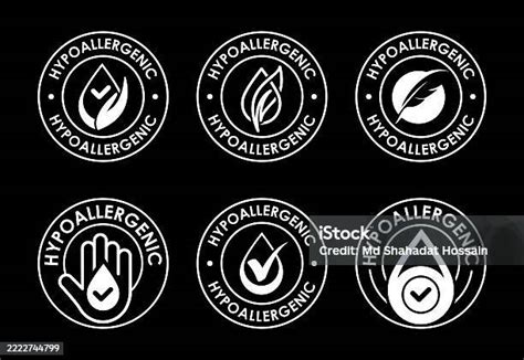 저자 극성 테스트 아이콘 세트 디자인 화장품 인증 라벨 저자 극성 아이콘 기호 검은 색 배경에 흰색 건강 검진에 대한 스톡 벡터 아트 및 기타 이미지 Istock