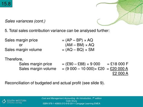 Ppt Standard Costing And Variance Analysis Powerpoint Presentation